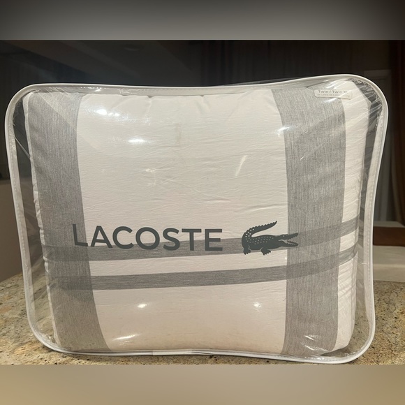 Lacoste | Bedding | Lacoste Twin Twinxl Reversible Comforter Set | Poshmark